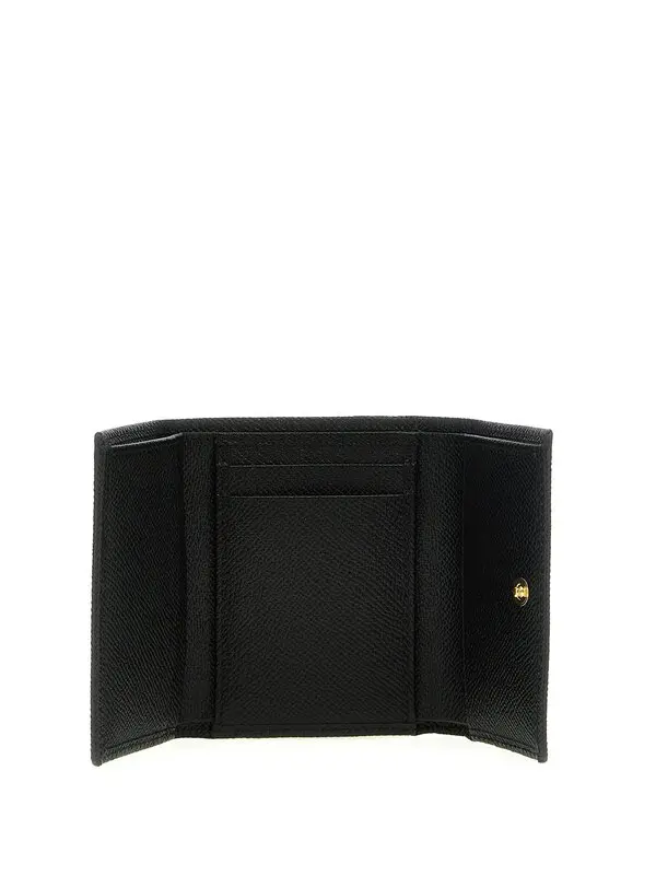 Dolce & Gabbana French Flap Wallet - Black