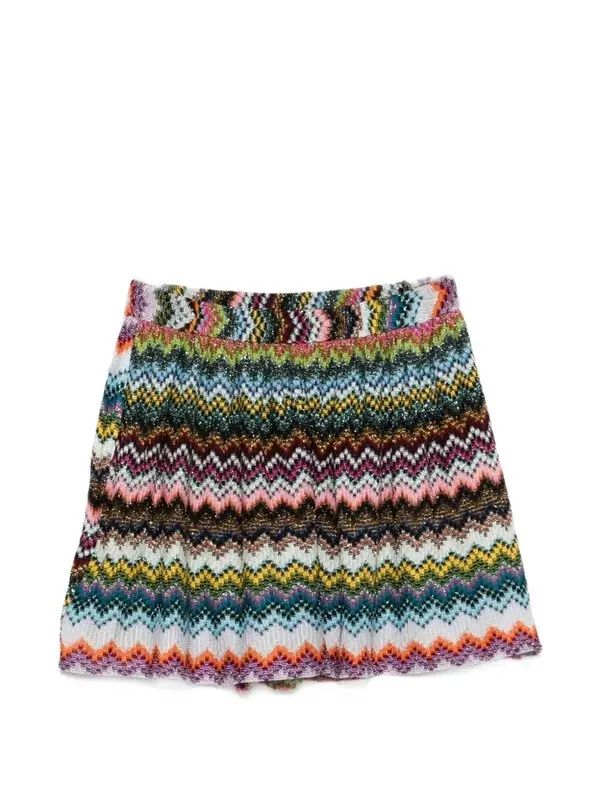 Missoni Zigzag Knit Shorts - Multicolor