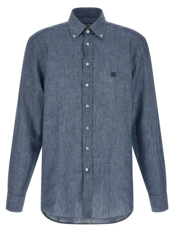 Etro Linen Shirt - Blue