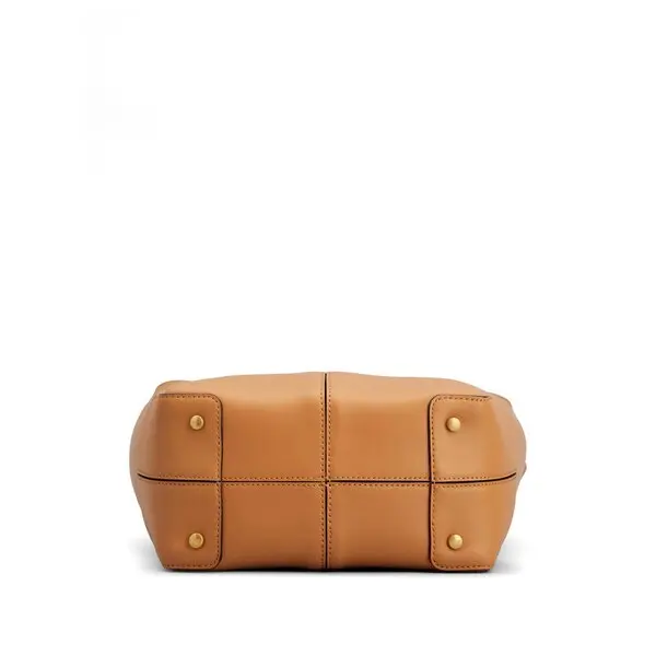TOD'S Leather Shoulder Bag With Detachable Pouch