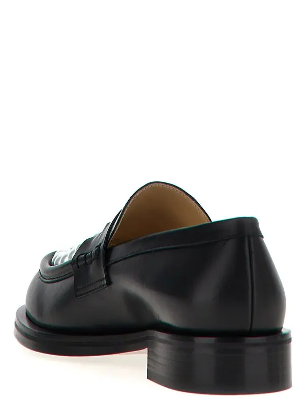 MACH &AMP; MACH Mach & Mach "sirene" Pearl Embellished Leather Loafers
