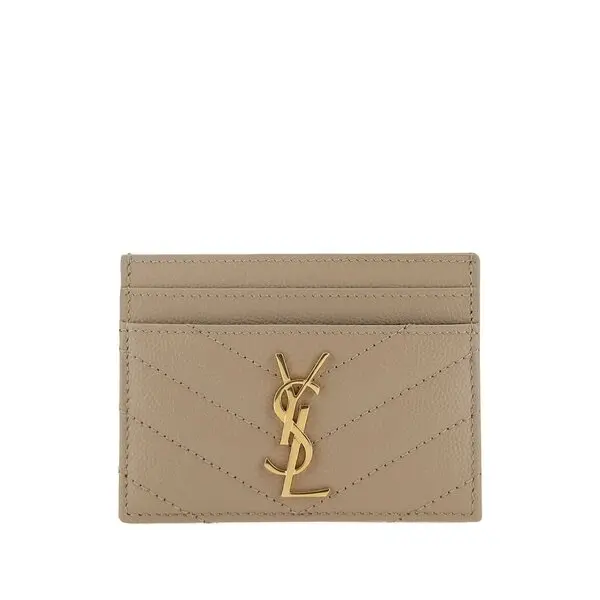Saint Laurent Neutrals Wallets & Purses - Cream