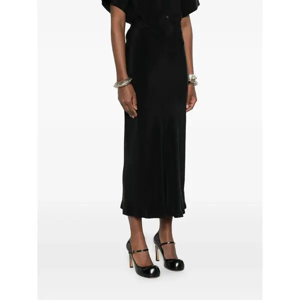 MAISON MARGIELA A-line Midi Skirt - Black