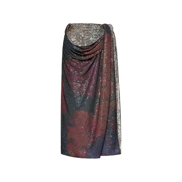 MAISON MARGIELA A-line Midi Skirt - Black