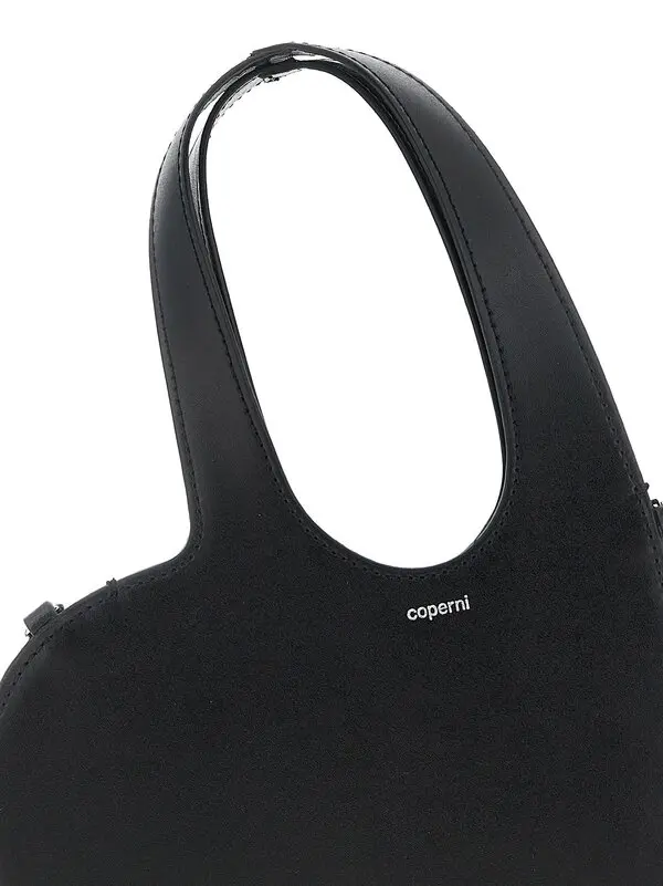 Coperni Mini Heart Handbag - Black