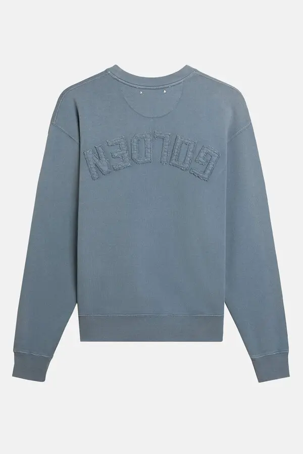 GOLDEN GOOSE Boxy Sweatshirt With Logo Patch