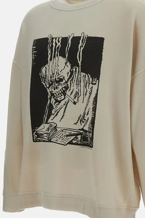 Our Legacy Angry Fan Mail" Graphic Sweatshirt - Multicolor
