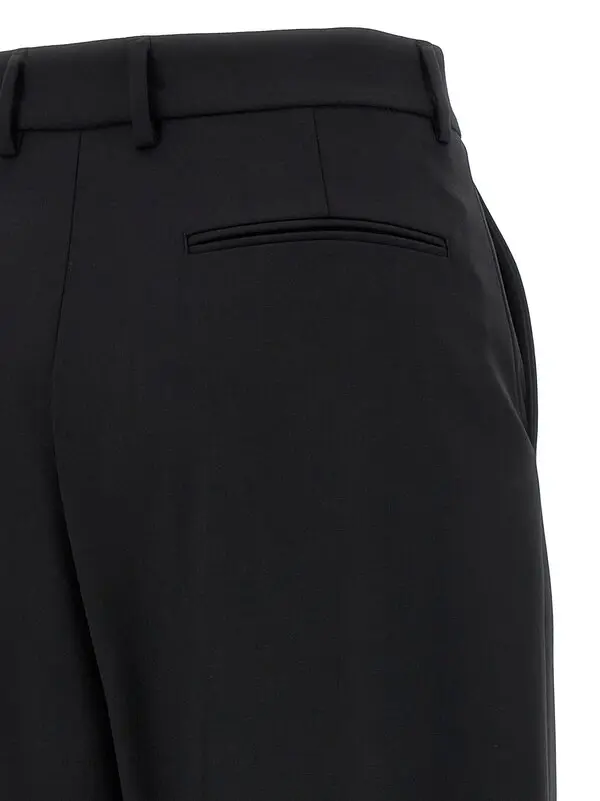 Giuseppe Di Morabito Stretch Wool Wide Leg Trousers