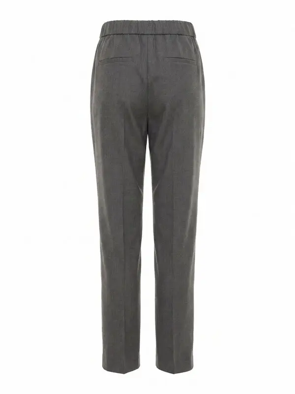 Peserico Striped Linen Trousers