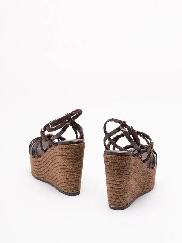 JIMMY CHOO Nyra 100 Wedges - Multicolor