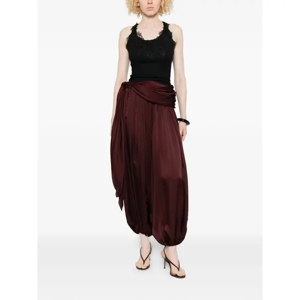 Zimmermann High-waisted Trousers - Red