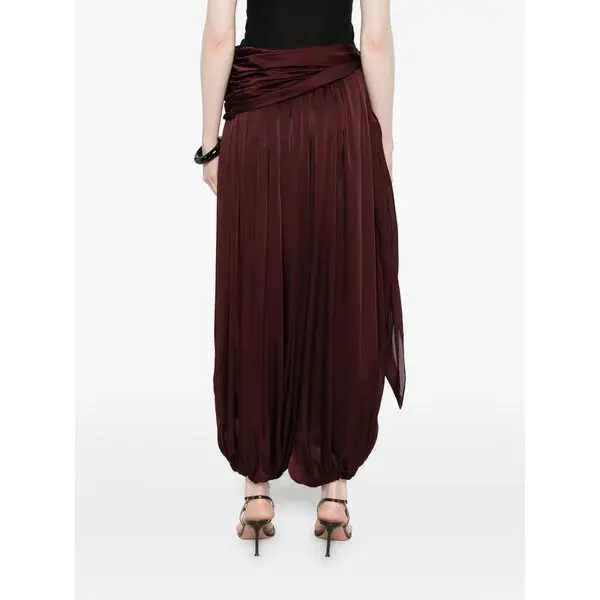 Zimmermann High-waisted Trousers - Red