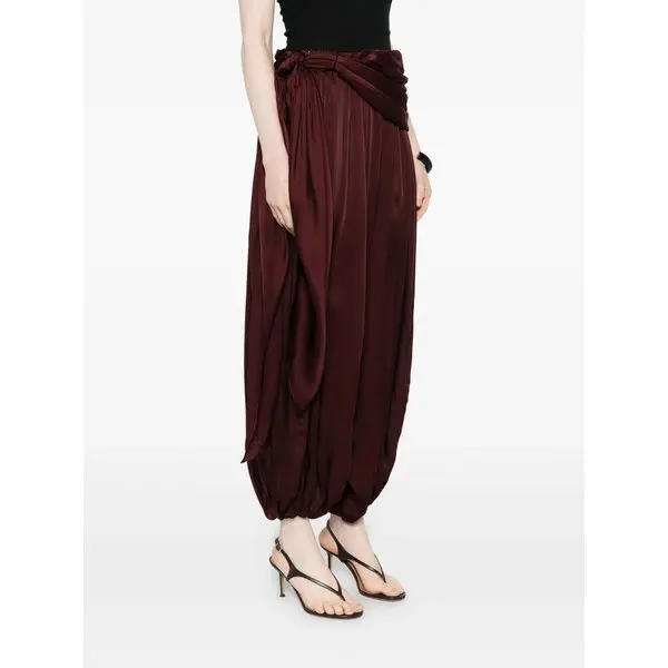 Zimmermann High-waisted Trousers - Red
