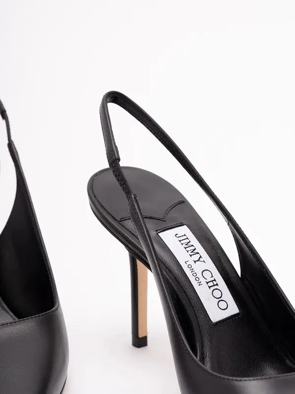 JIMMY CHOO Love Sb 85 Slingback Heels - Multicolor