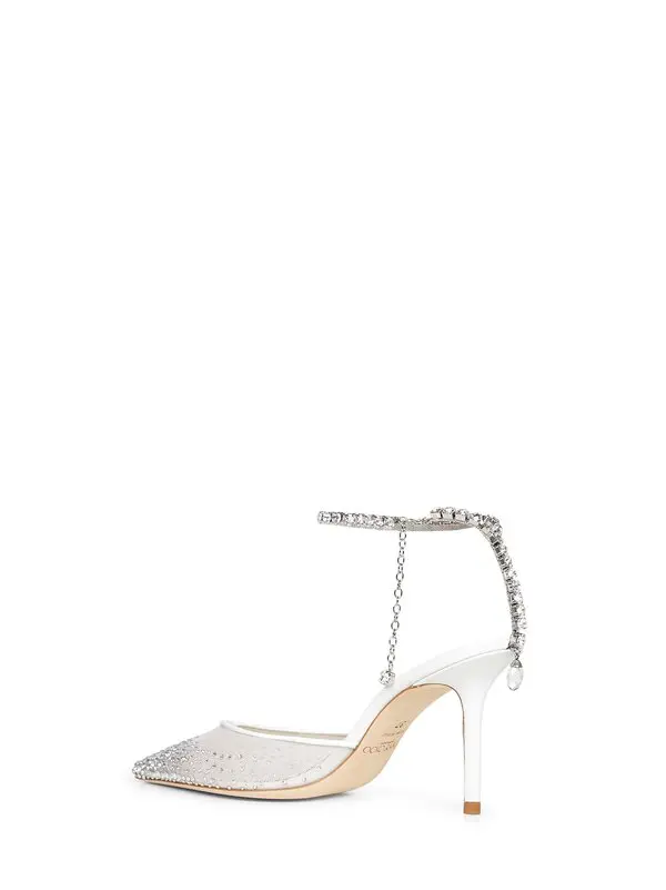 JIMMY CHOO Embellished Crystal Pumps - Multicolor