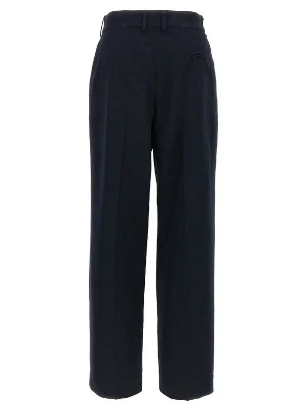 BLAZÉ MILANO Sharewood" High-waisted Trousers