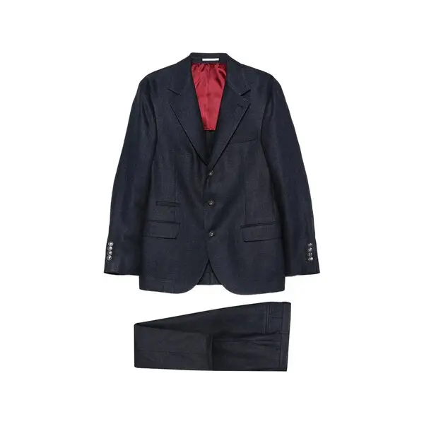 Brunello Cucinelli Suits Single Breasted Suits - Blue
