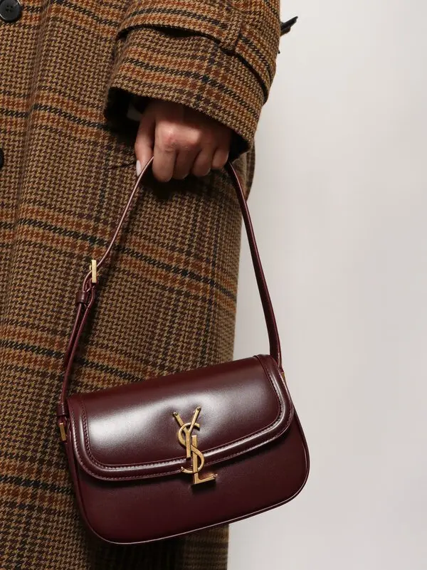Saint Laurent Solferino Mini Leather Shoulder Bag - Multicolor
