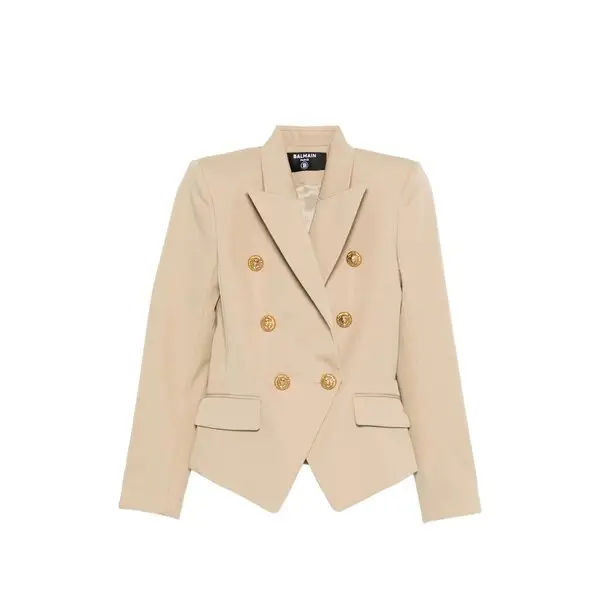 Balmain Double-breasted Peak Lapel Blazer