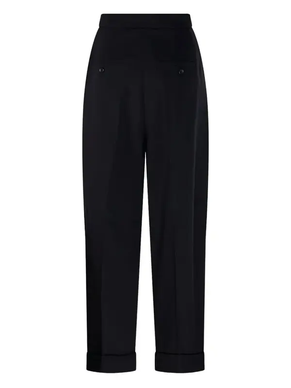 Max Mara Tailored Wool Trousers - Multicolor