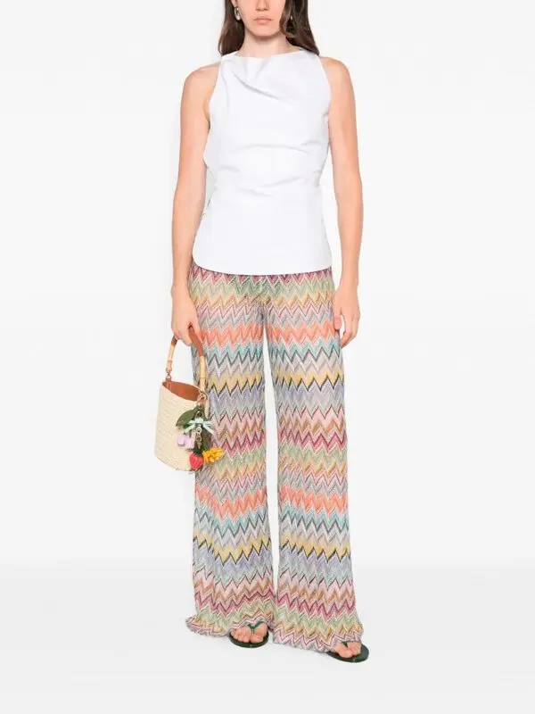 Missoni Viscose Pants - Multicolor