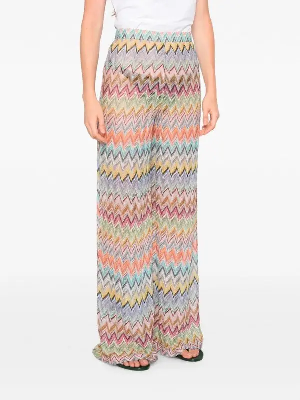 Missoni Viscose Pants - Multicolor