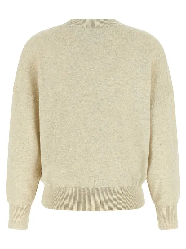 Isabel Marant Étoile Marisans Sweater With Logo Intarsia - Gray