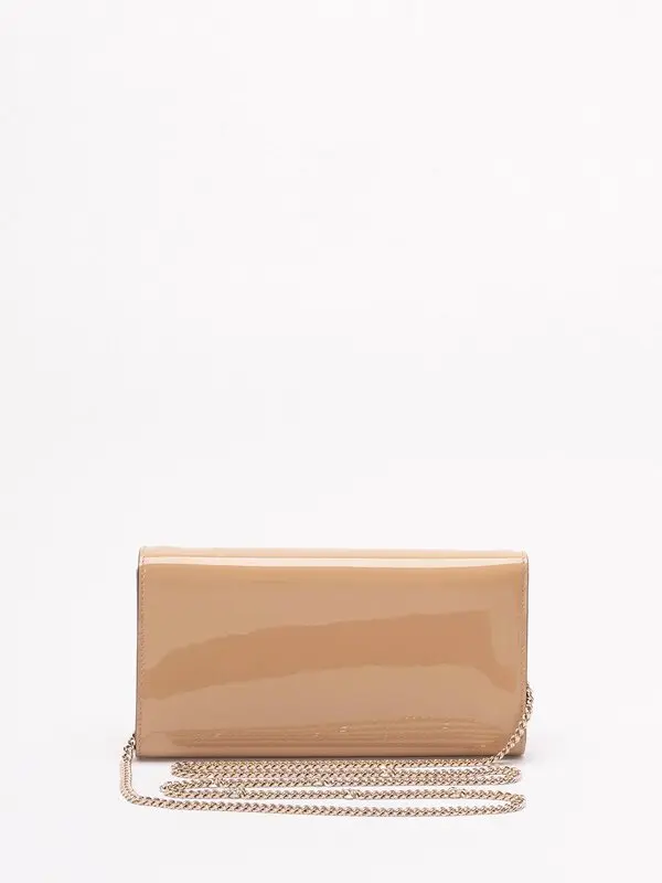 JIMMY CHOO Emmie Patchwork Chain Strap Clutch