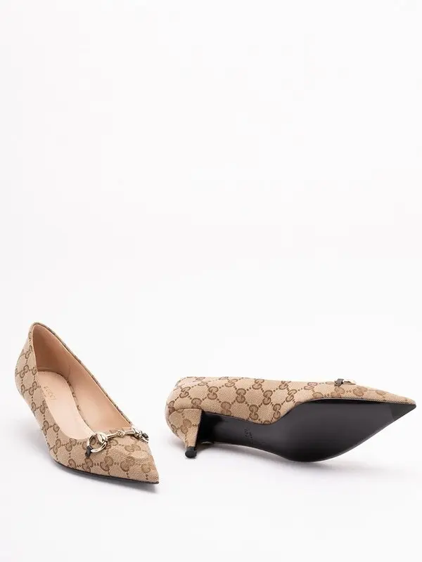 Gucci Pumps With Horsebit Detail - Multicolor