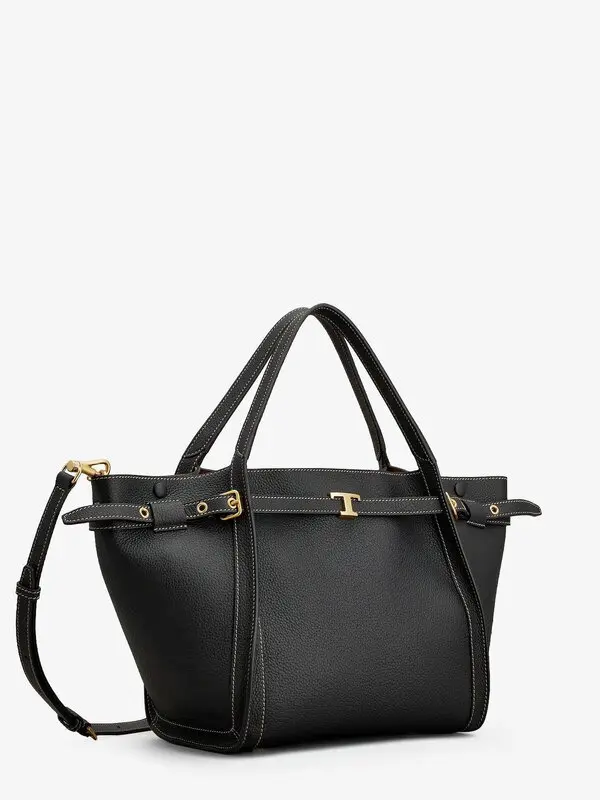 TOD'S Hammered Leather Tote Bag