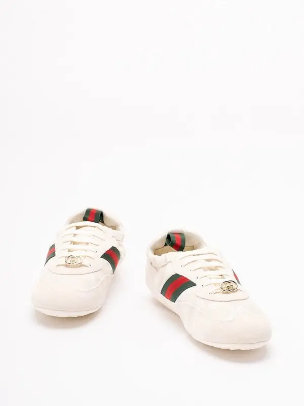Gucci Calf Leather "shift`" Sneakers - Multicolor