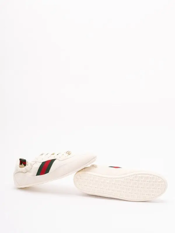 Gucci Calf Leather "shift`" Sneakers - Multicolor