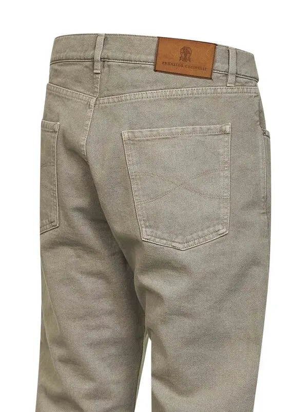 Brunello Cucinelli Garment-dyed Iconic Fit Jeans - Multicolor