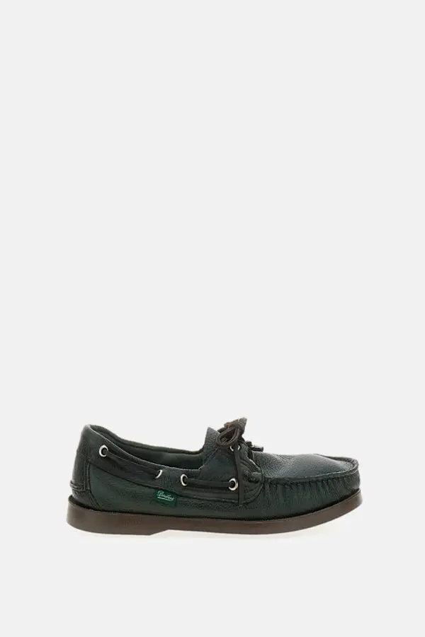 Paraboot Barth Suede Boat Shoes