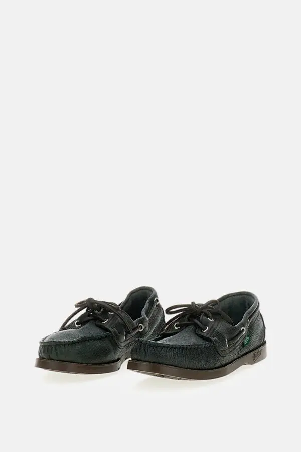 Paraboot Barth Suede Boat Shoes