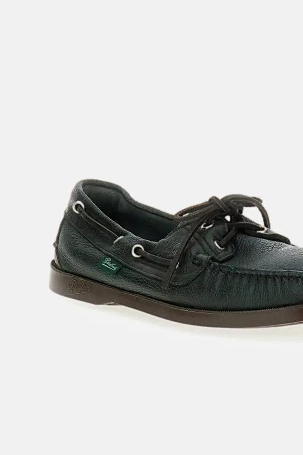 Paraboot Barth Suede Boat Shoes