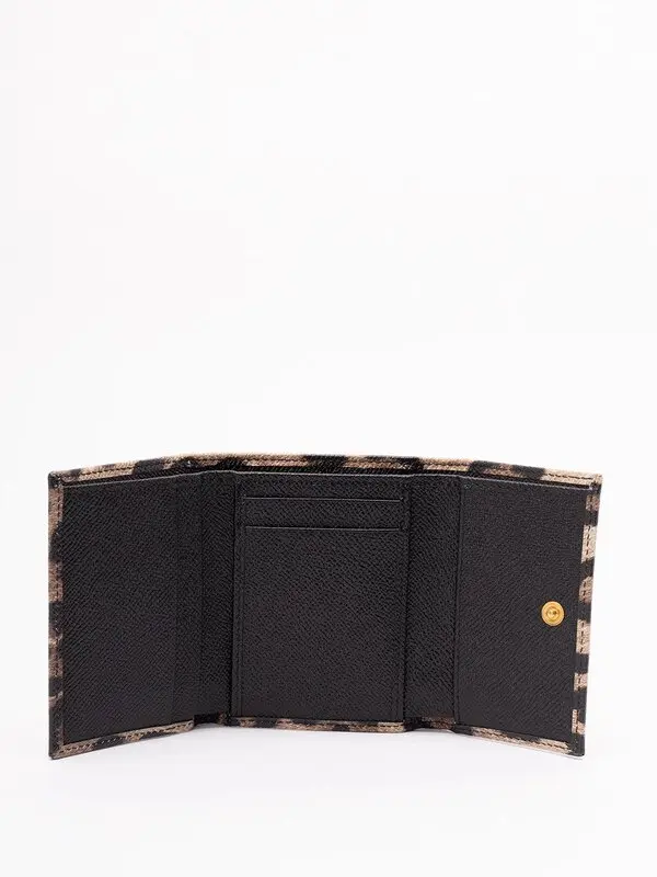 Dolce & Gabbana Leopard Print Wallet