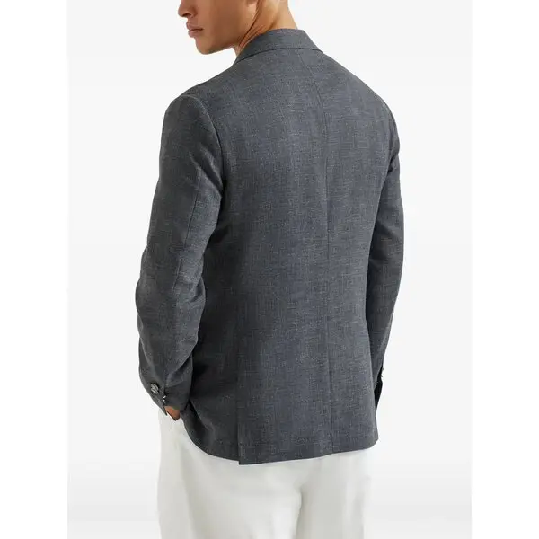 Brunello Cucinelli Deconstructed Blazer - Gray