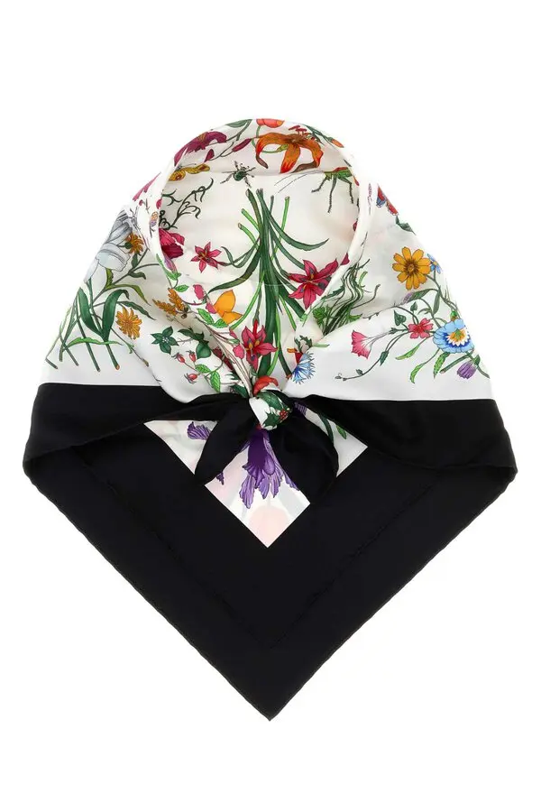 Gucci Printed Silk Foulard - Multicolor