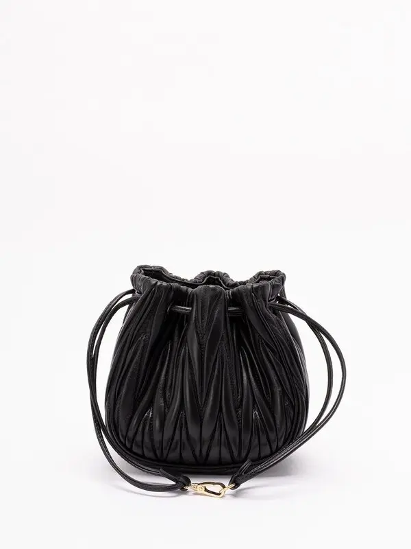 Miu Miu Matelassé Nappa Leather Pouch