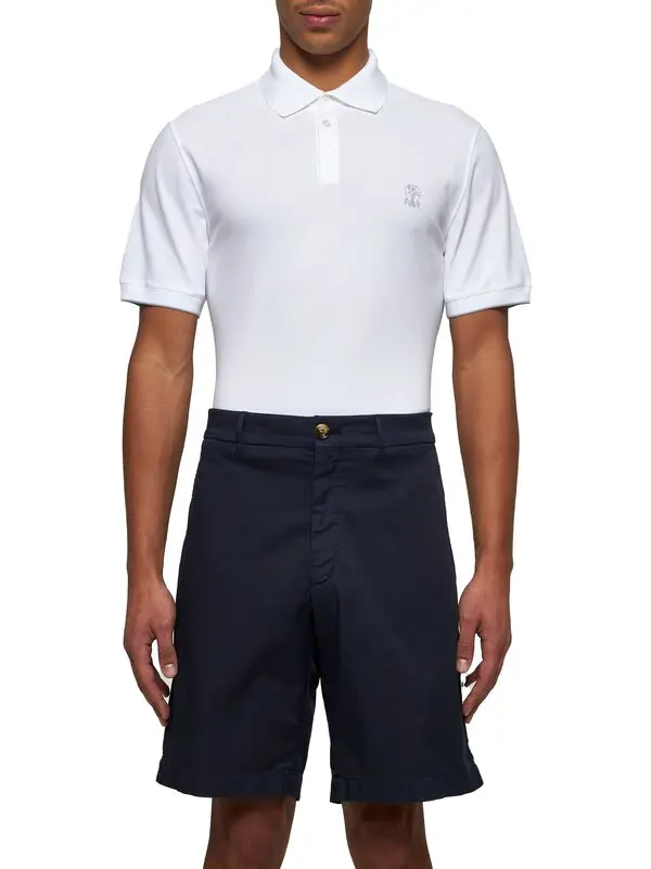 Brunello Cucinelli Cotton Blend Bermuda Shorts