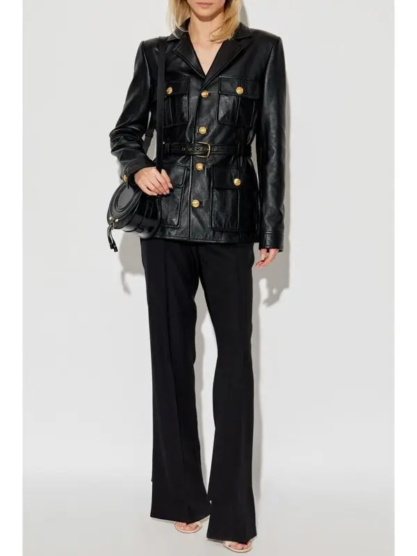 Chloé Flared Wool Pants