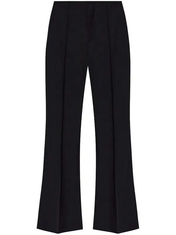 Chloé Flared Wool Pants - Multicolor