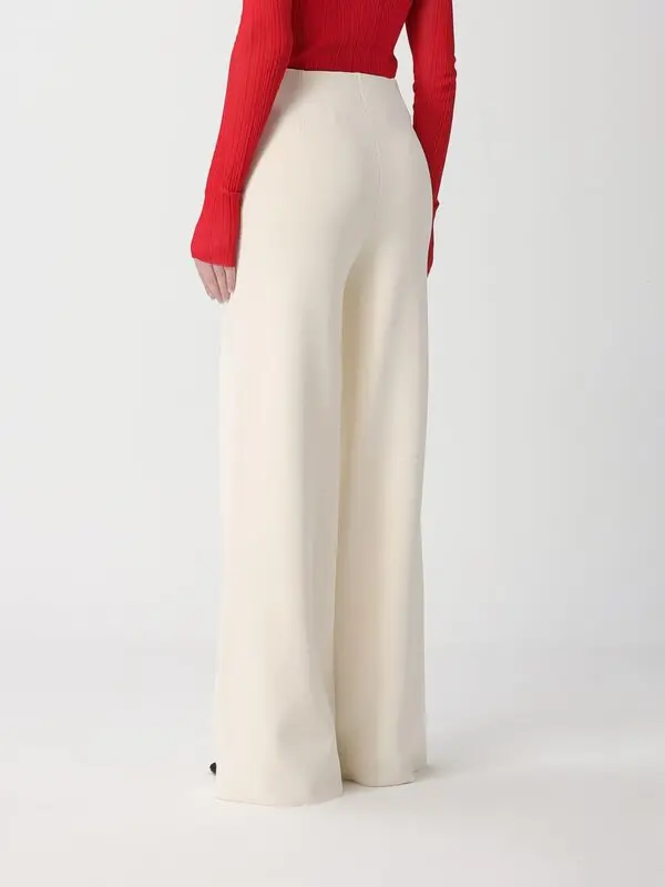 Max Mara Wide Leg Trousers - Cream