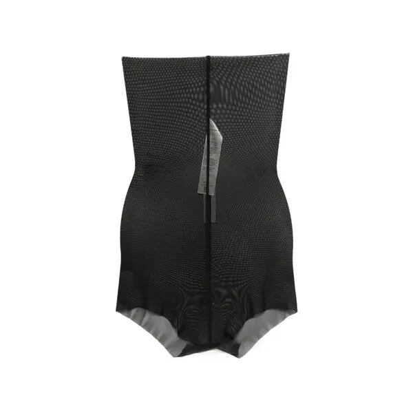 Rick Owens Sheer High-waisted Wide Leg Shorts