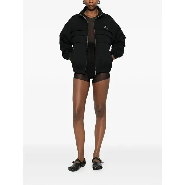 Rick Owens Sheer High-waisted Wide Leg Shorts