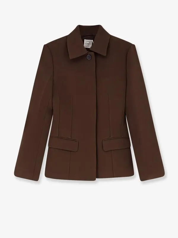TOTEME Slim Fit Tailored Jacket - Multicolor