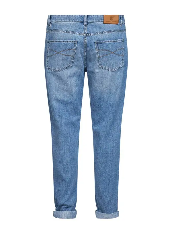 Brunello Cucinelli Traditional Fit Jeans - Multicolor