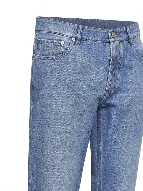 Brunello Cucinelli Traditional Fit Jeans - Multicolor