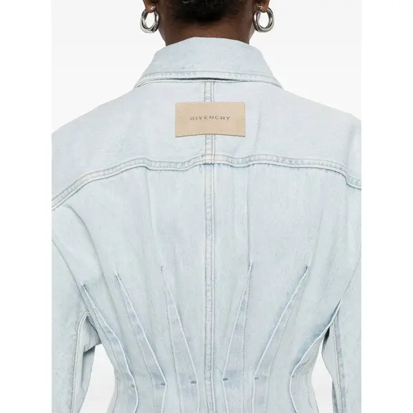 Givenchy Cotton Button-up Long Sleeve Shirt Dress